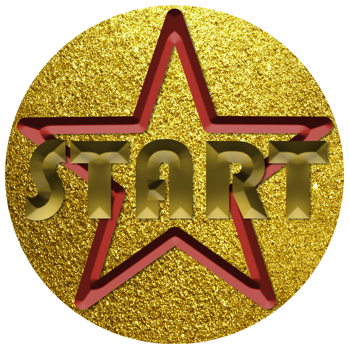 RED STAR START BUTTON – S4 PINBALL