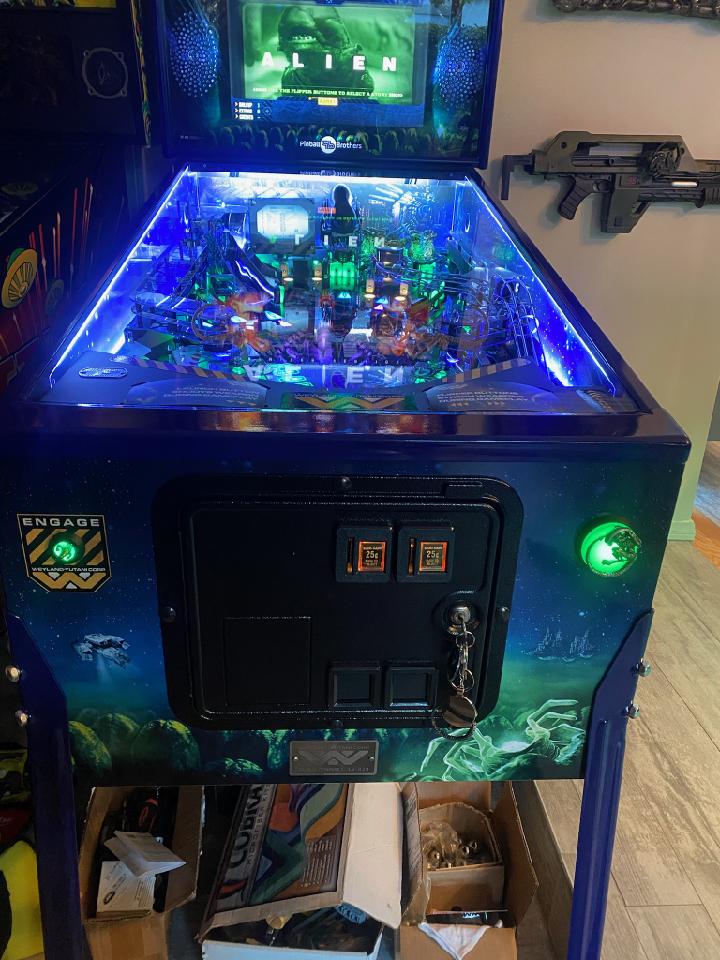 ALIEN LAUNCH BUTTON MOD – S4 PINBALL