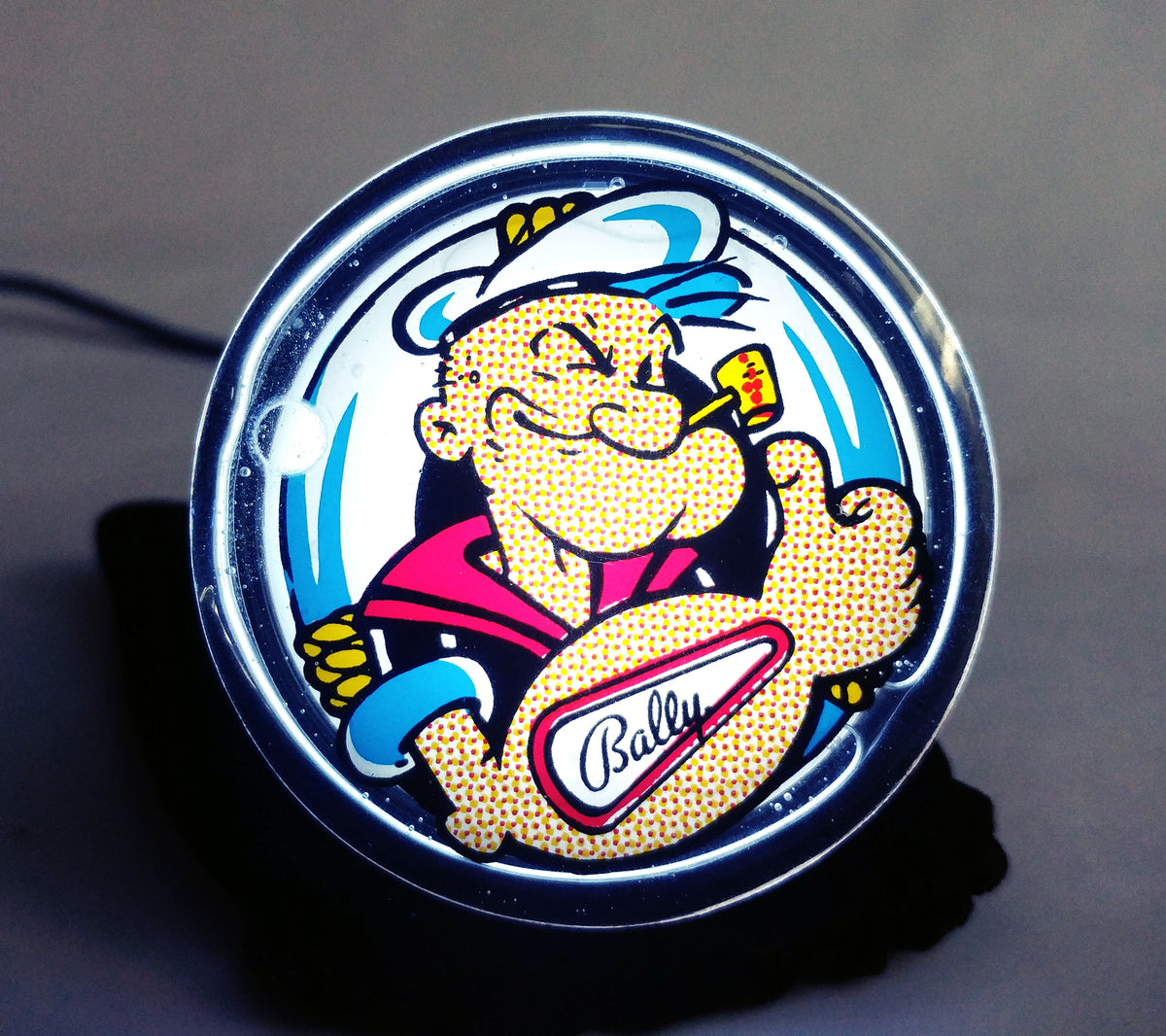 POPEYE LAUNCH BUTTON MOD – S4 PINBALL