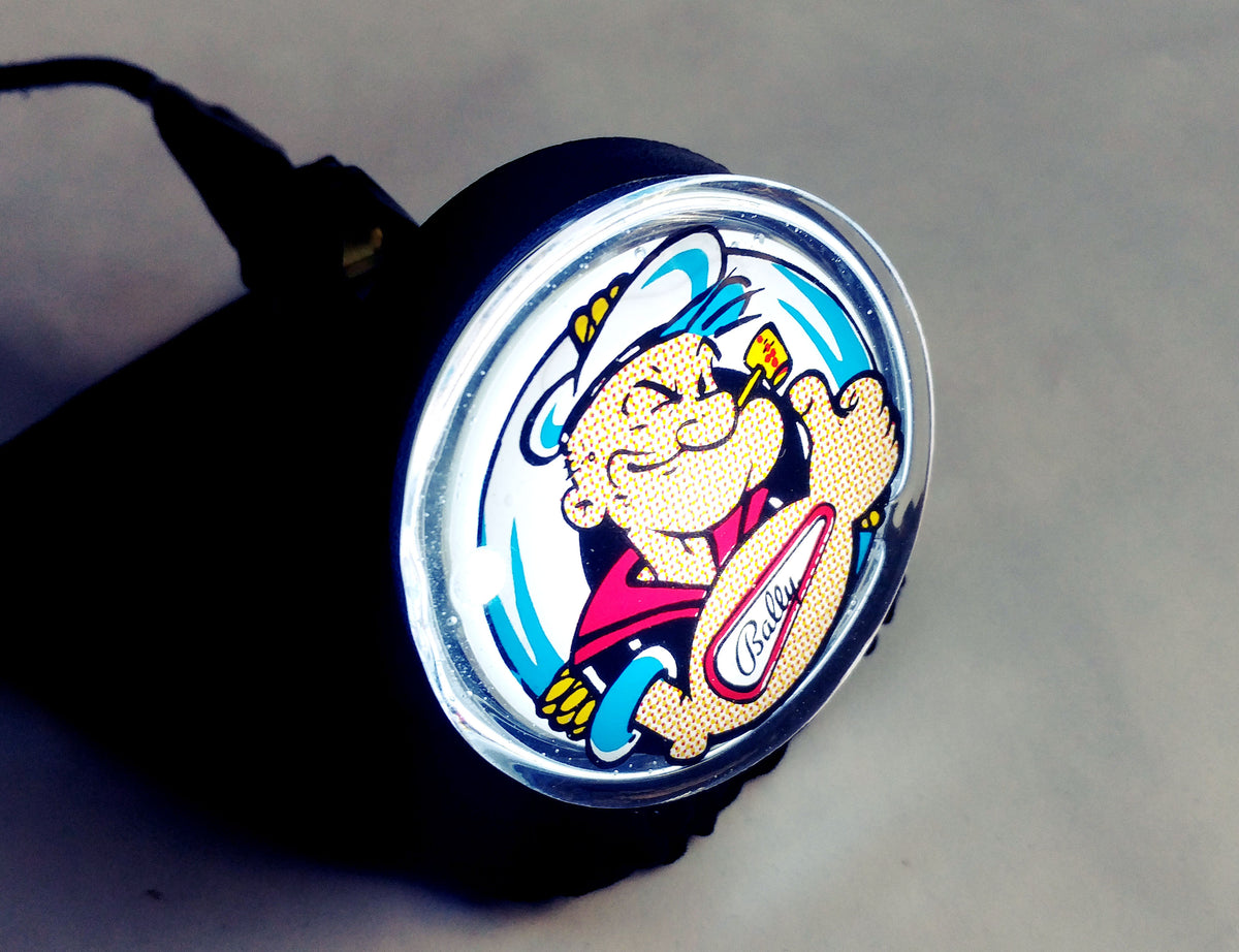 POPEYE LAUNCH BUTTON MOD – S4 PINBALL