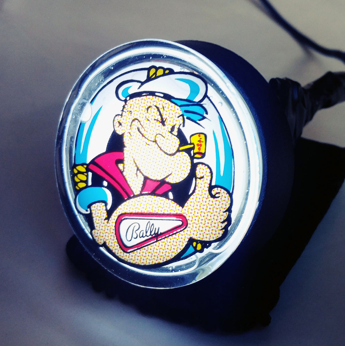 POPEYE LAUNCH BUTTON MOD – S4 PINBALL